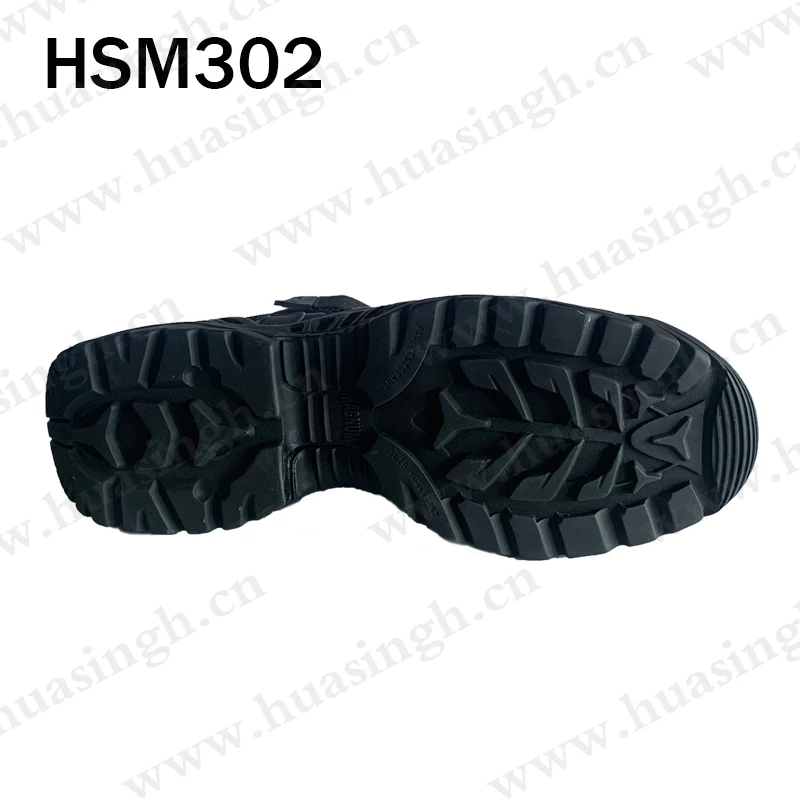 ZH,front zipper design summer tactical boots with magic tape shockproof ...