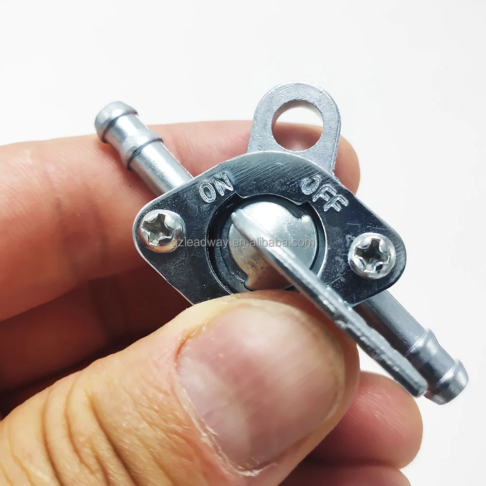 6mm Motorcycle Scooter Fuel Tap Gas Petrol Valve Fuel Tank Switch ...
