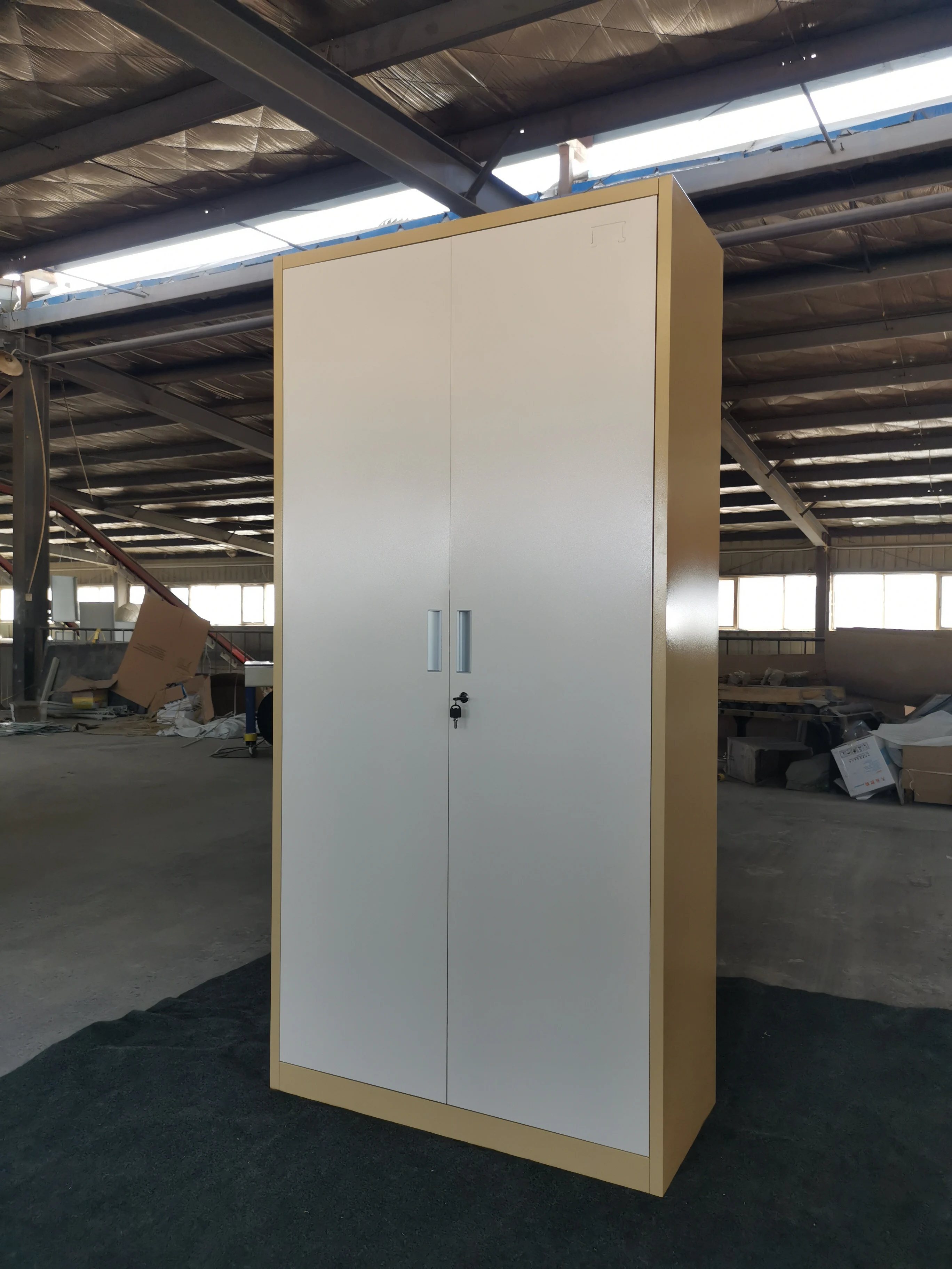 Luoyang Factory Steel Wardrobe Design - Durable & Stylish