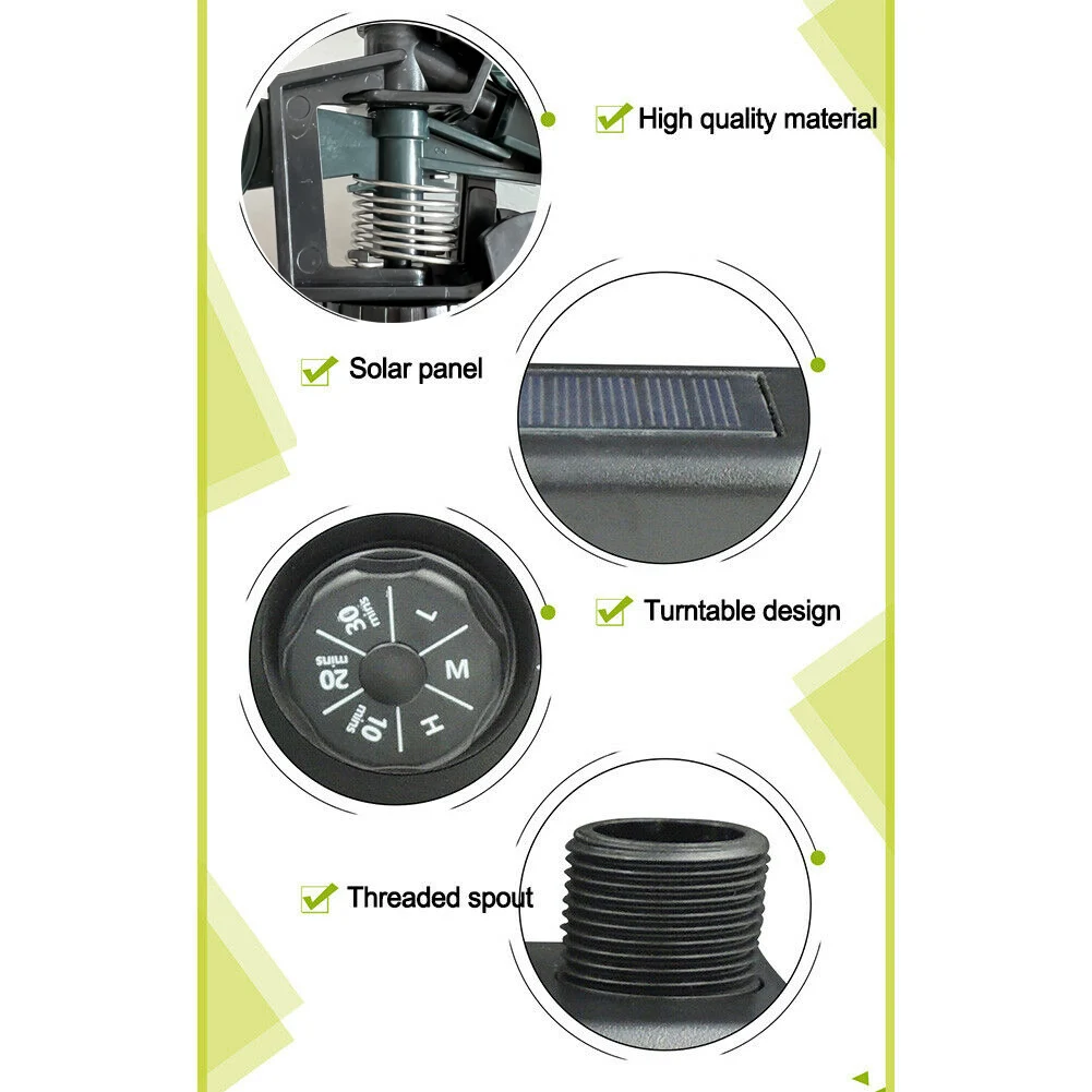 SUNSHINE Solar Power Automatic Watering System Garden Watering ...