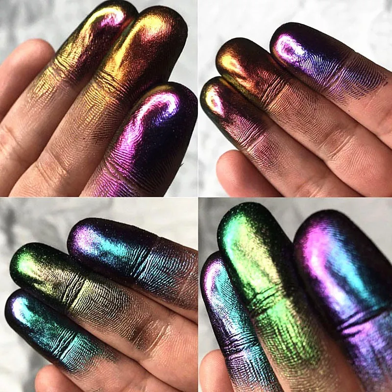 Polychromatic Refraction Chameleon Pigment High Quality Multichrome Eye ...