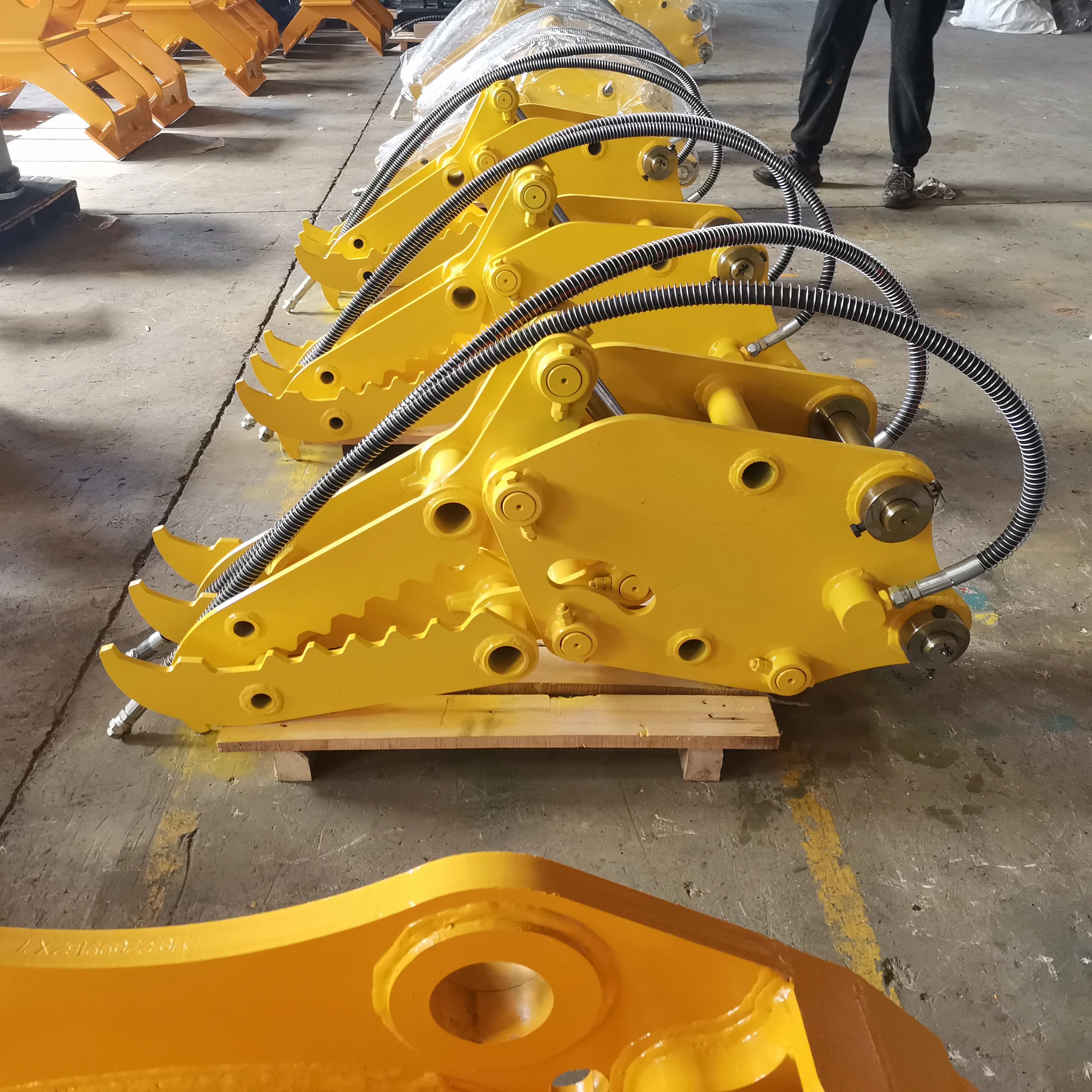 Dhg Mini Excavator Grapple Hydraulic Grapple For 1.5-4 Ton Excavator ...