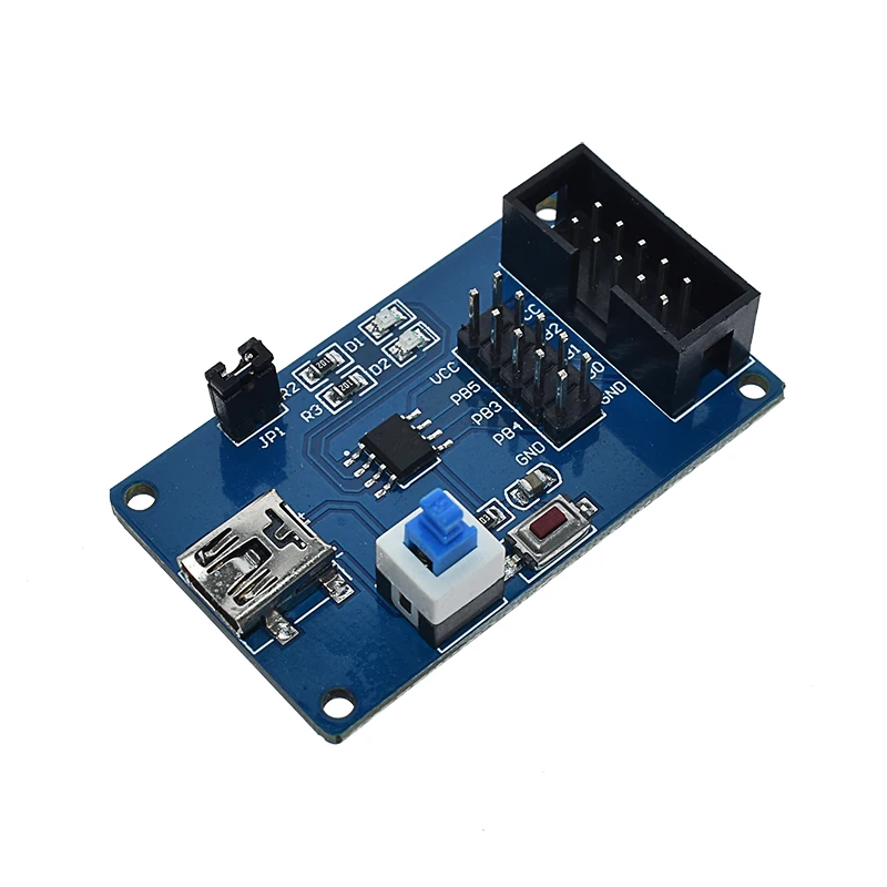 New Attiny13 AVR Development Board Attiny13A-SSU Test Boards AVR Board ...