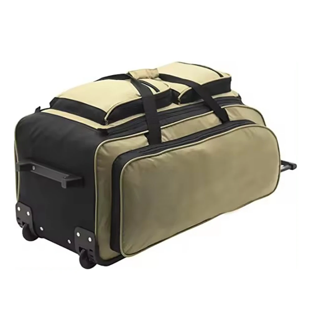 DAYGOS Carry on Overnight Rolling Weekender Wheeled Duffel Bag ...