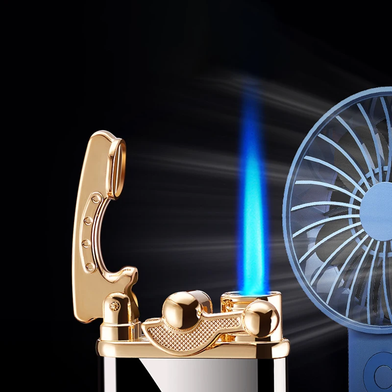 Creative Inflatable Lighter Windproof Direct Flame Cigarette Lighter ...