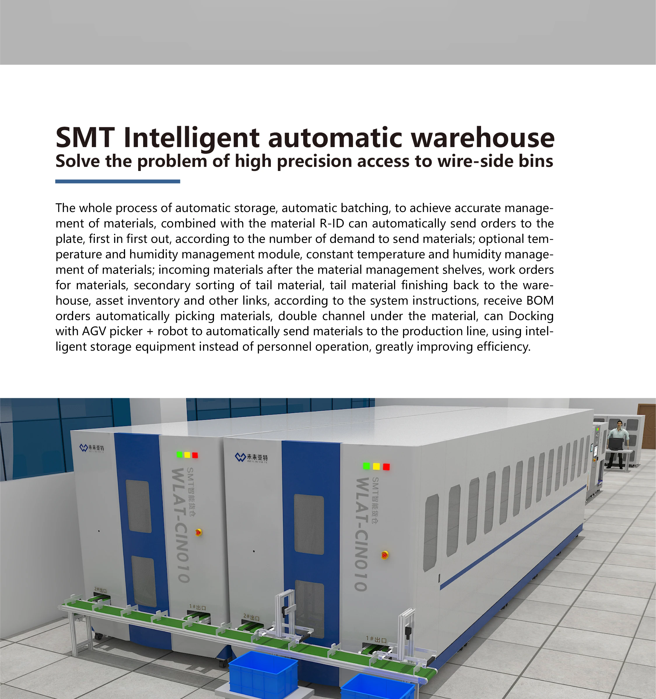 Futureatt ATT-CIN080 - Intelligent SMD Reel Storage Solution