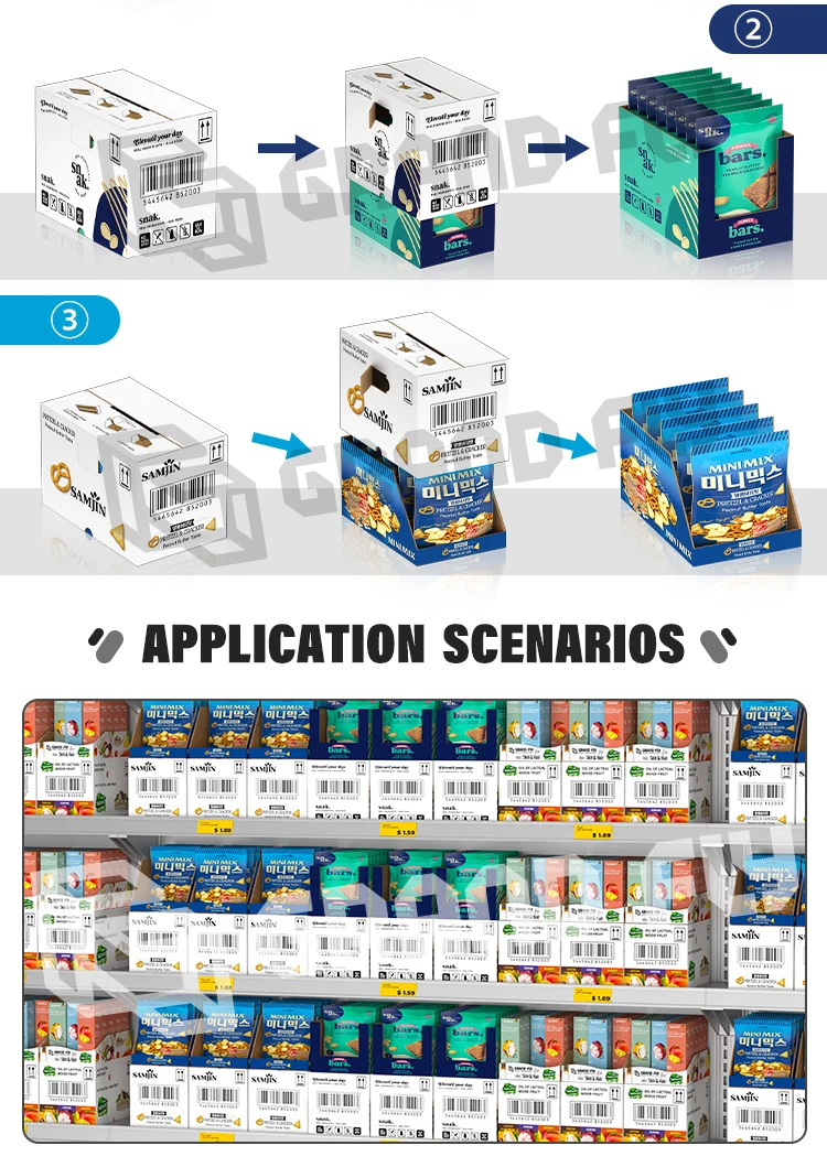 Custom Shelf Ready Packaging - PDQ Tray Box by Grand Fly