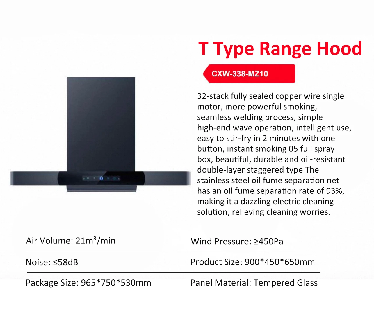 Maxky Kitchen Chimney - Efficient & Quiet Extractor Hood