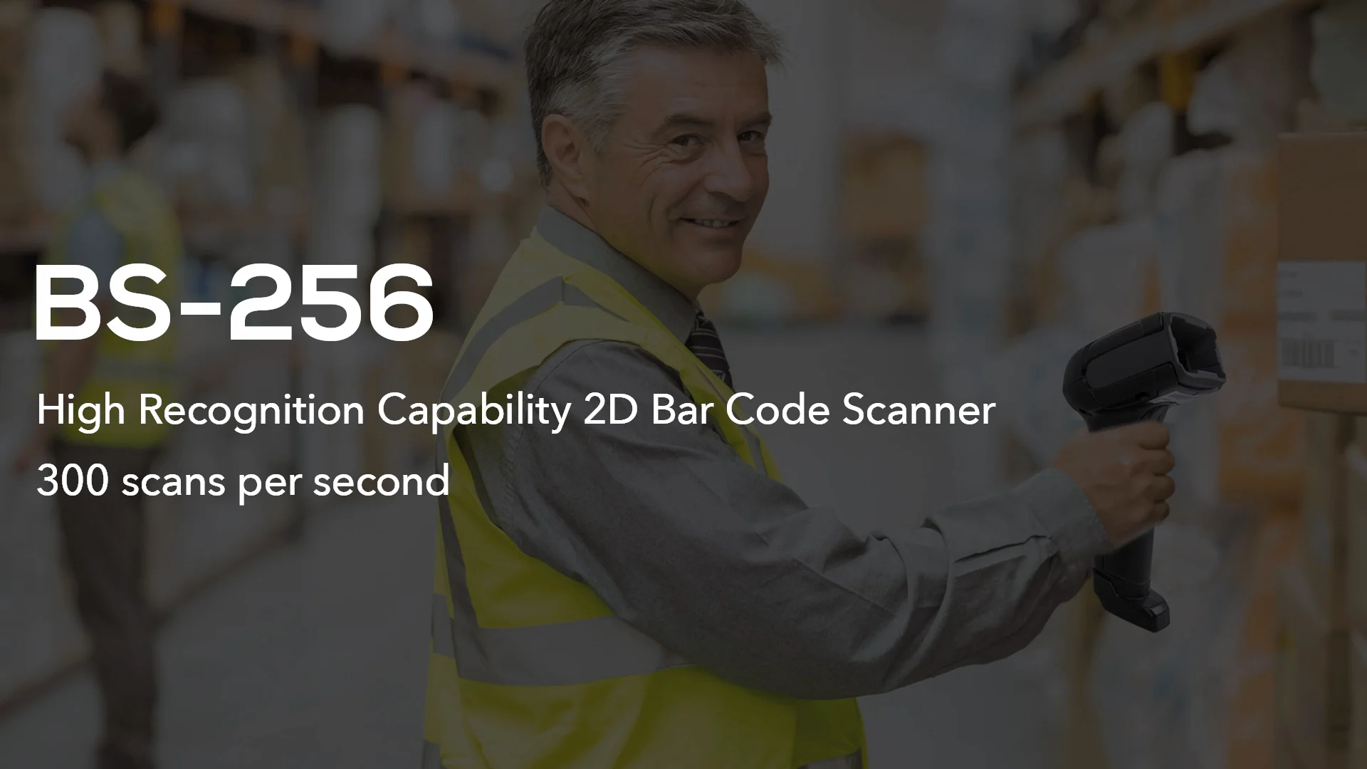 Bs-256 Handheld Qr Code Scanner Android Barcode Scanning Gun 1d 2d Usb ...