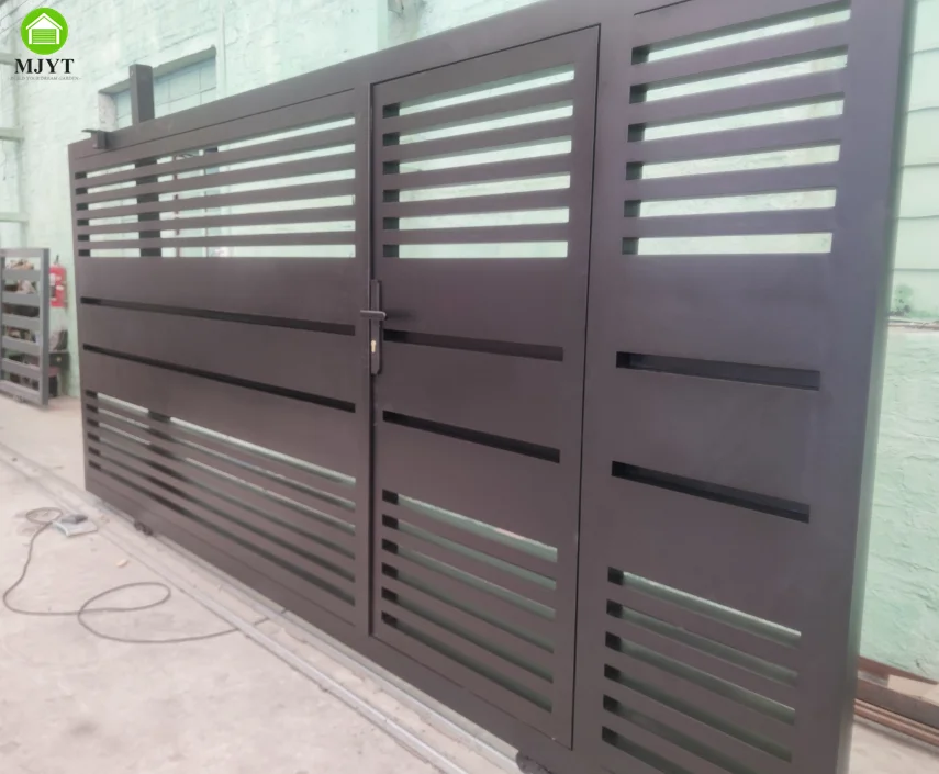 Beautiful Aluminum Electric Driveway Gates - Intelligent Automatic ...