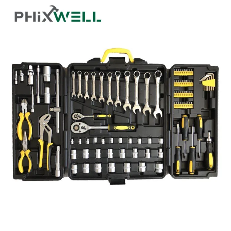 Heavy Duty 110PCS Hardware Toolbox Kits Electrician Special Maintenance ...