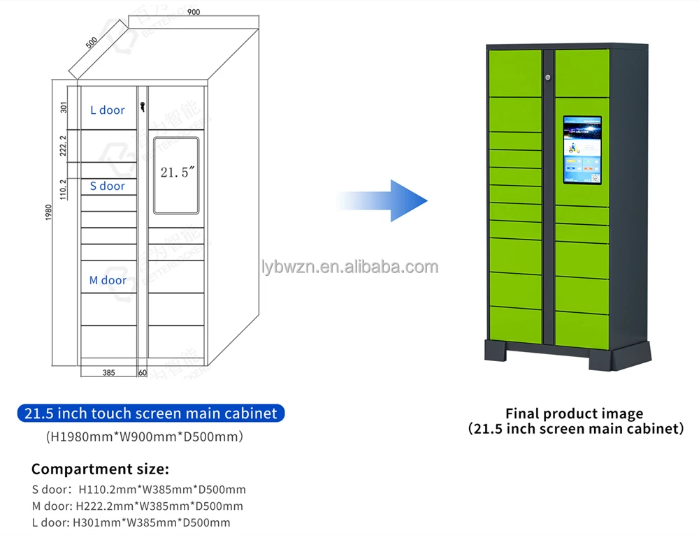 Smart Locker System - Secure and Convenient Parcel Delivery