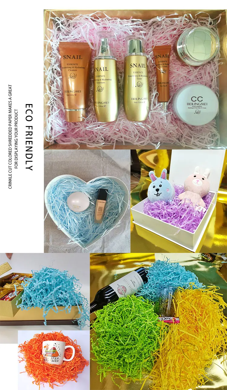 Glitter Crinkle Shredded Paper - Perfect for Gift Filling