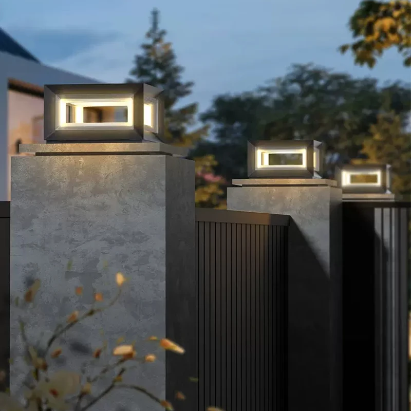 Outdoor IP65 Waterproof Garden Fence Gate Landscape Decoration Lighting ...