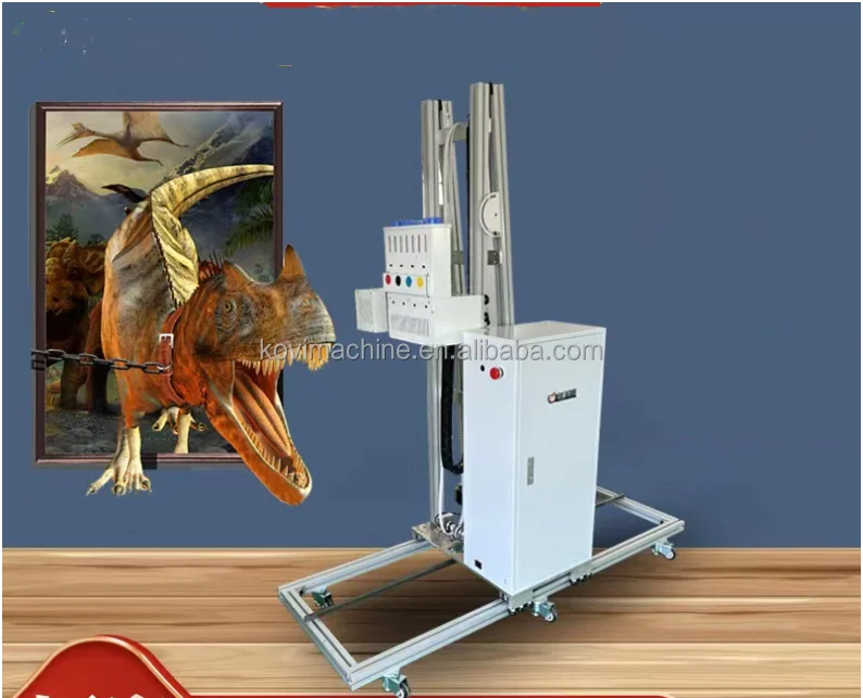 25 M2/H Automatic 3D Printer for Wall Vertical Inkjet Painting