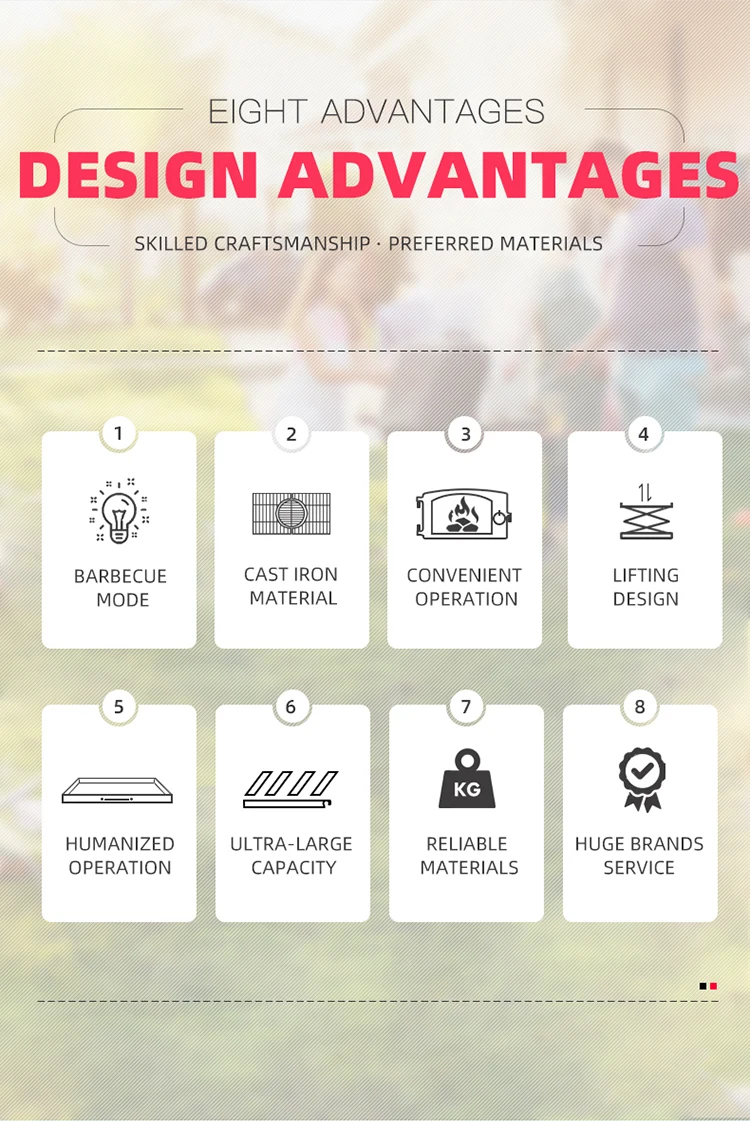 Vertical Folding Trolley Charcoal BBQ Grills Smoker Set Manufacturer ...