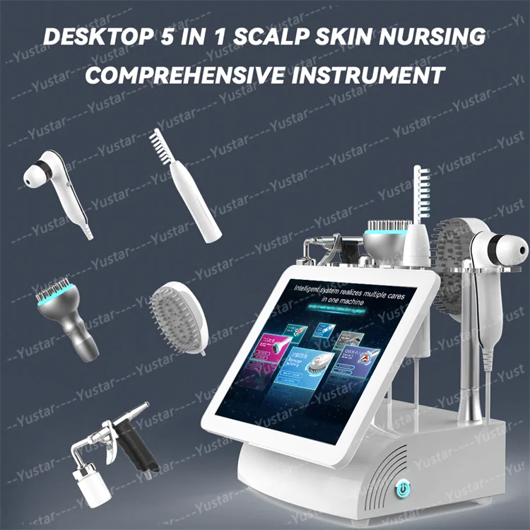 Skin Test Hair Scalp Processional Hair Treatment Machine Follicle ...