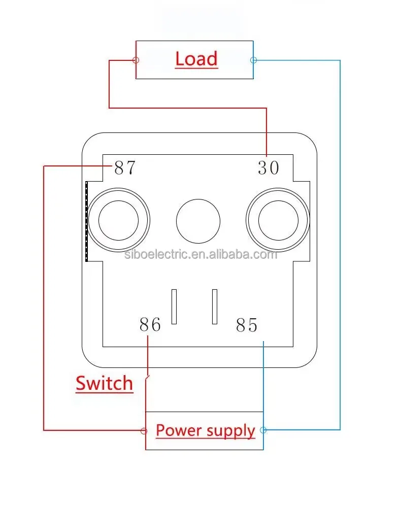 High-current JH-280 Relay - 200A, 12V/24V, 4PIN Miniature