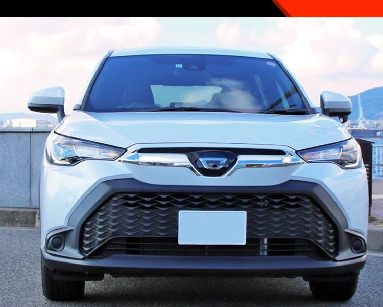 ABS Chrome Toyota Corolla Cross Front Grille Cover Trim