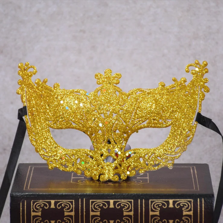 Masquerade Mask Black Filigree And Silver Filigree Party Fancy Masks ...