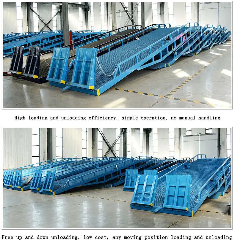 12 Ton Hydraulic Container Loading Unloading Platform Mobile Fixed ...