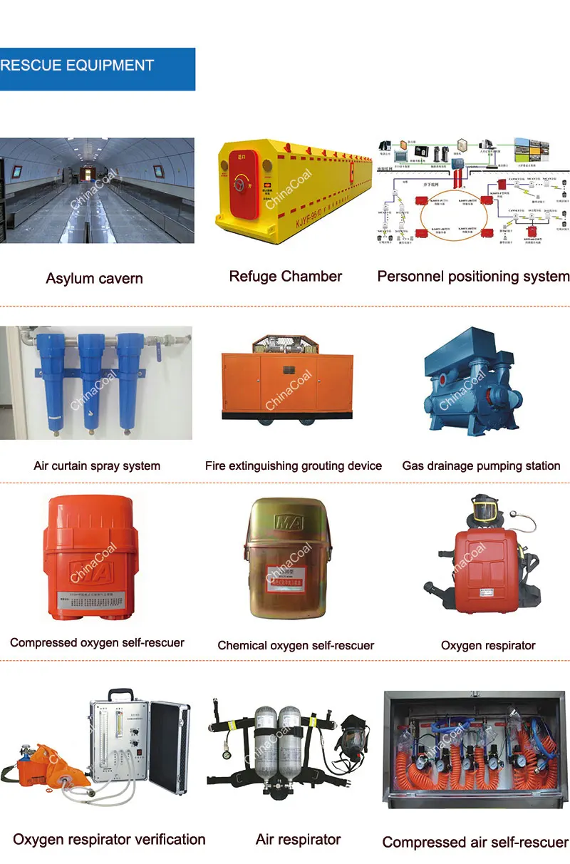 New Arrival Oxygen Self-Rescuer ZYX45/30/60 - Safety Equipment