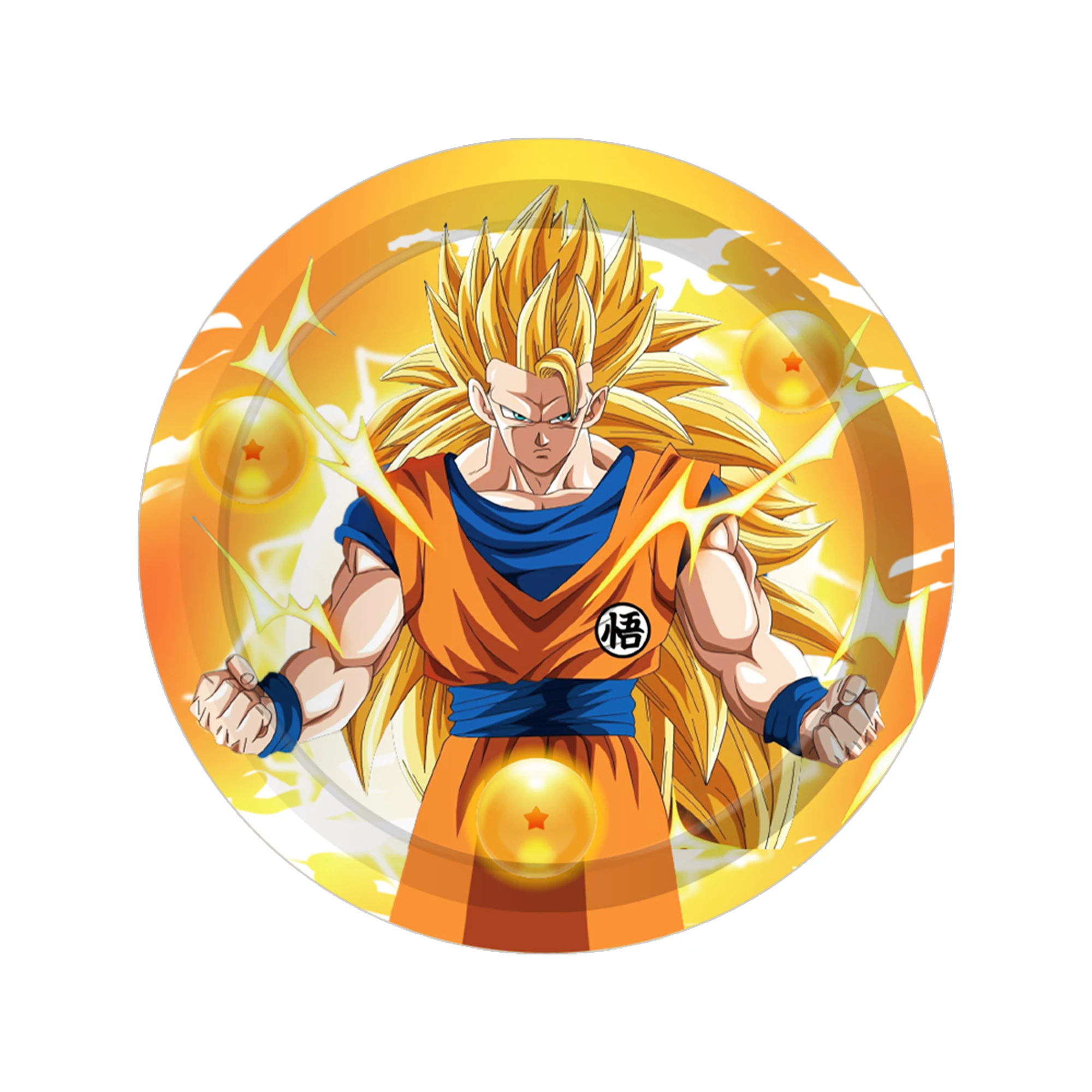 Mm219 Dragon Ball Party Disposable Paper Tableware Set Dessert Plates ...