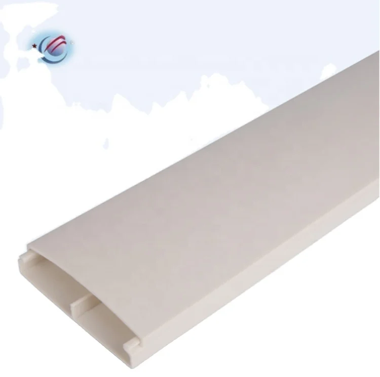 White PVC Trunking - Upvc Cable Channel for Management