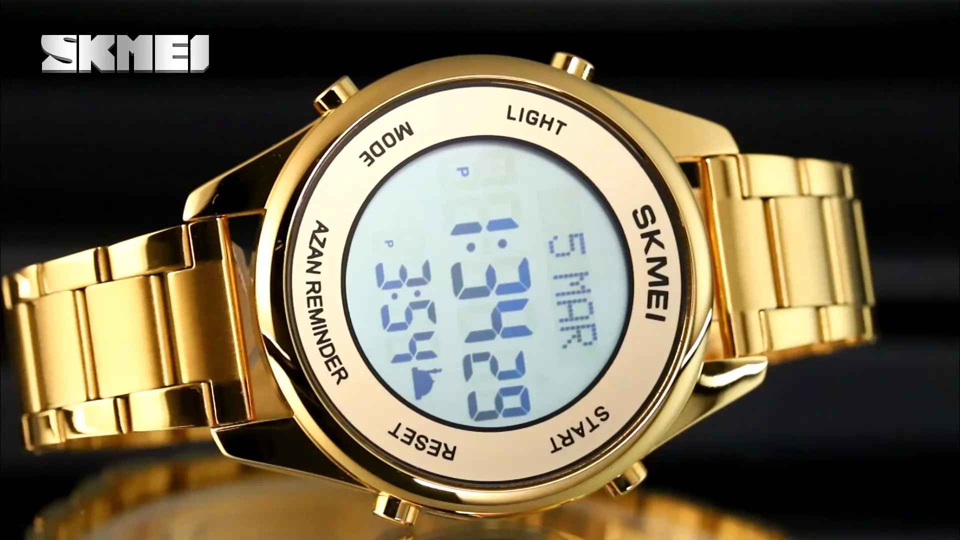 Custom Logo Montre Muslim Watch Azan Prayer Reloj De Pulsera Digital ...