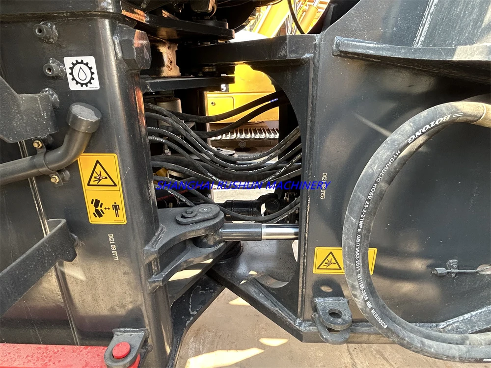 Construction Second-hand Machinery Front Loader Chinese Shandong ...