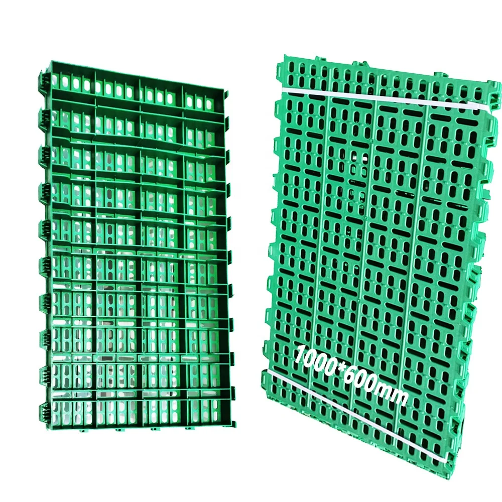 Plastic Pallet for Livestock Farm – Durable Plastic Slatted Floor for ...