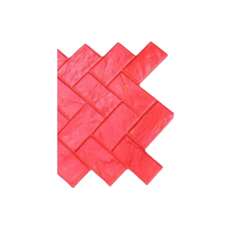 Polyurethane Interlocking H-shaped Brick Texture Stamping Mold for ...