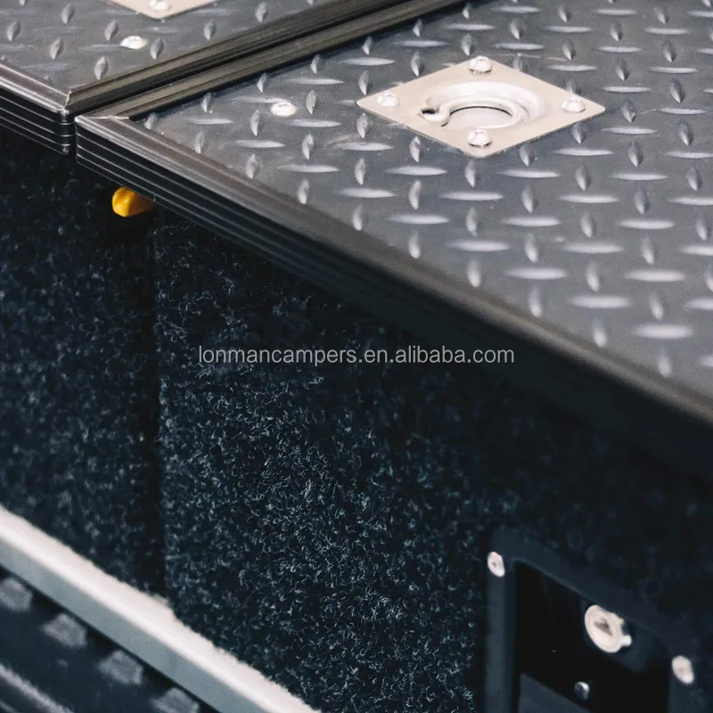 Offroad Car Drawer with Fridge Slide for Utes Pickup