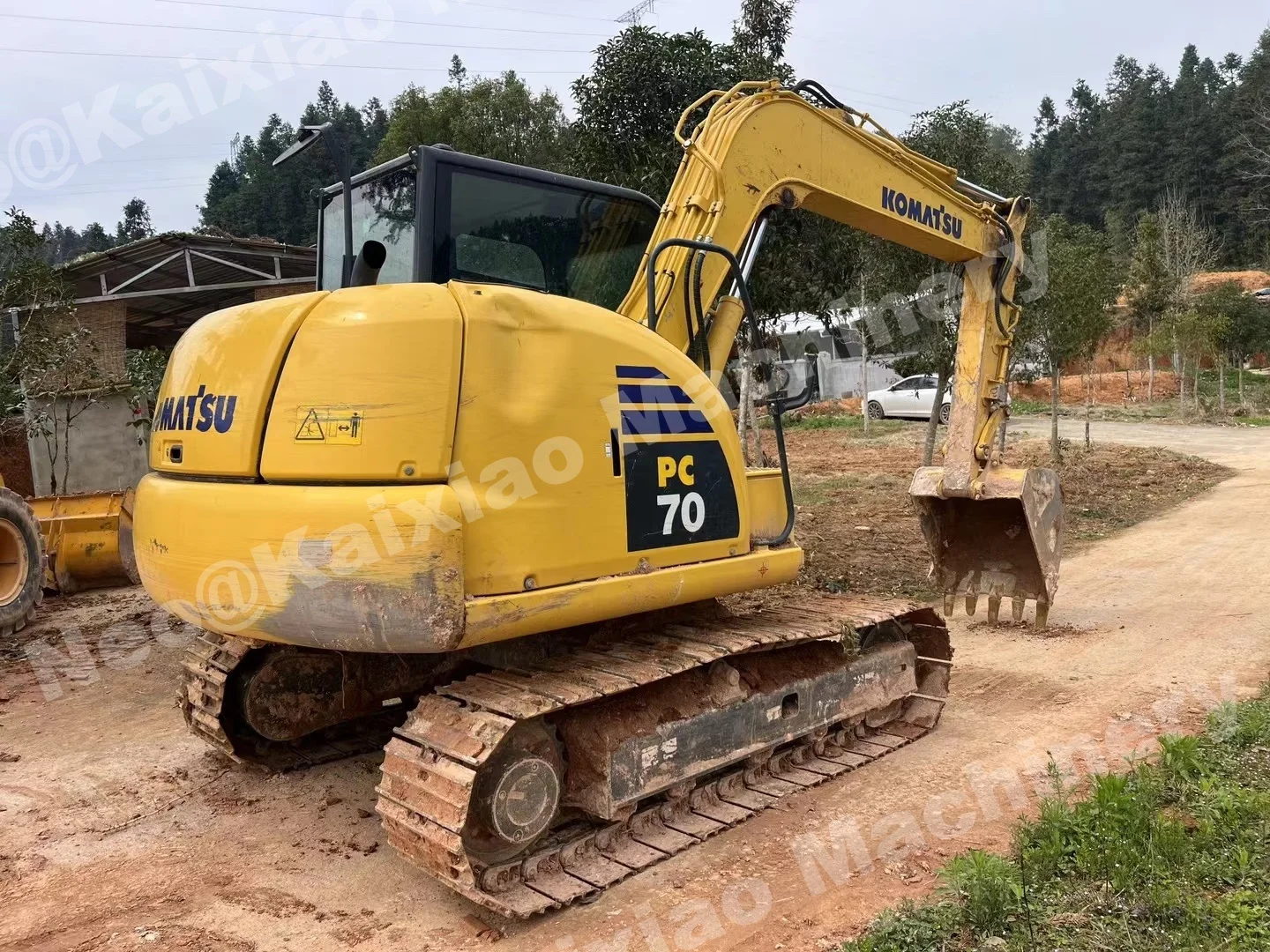 Japan Backhoe Engineering Machinery Hydraulic Komatsu Pc70-8 Used High ...