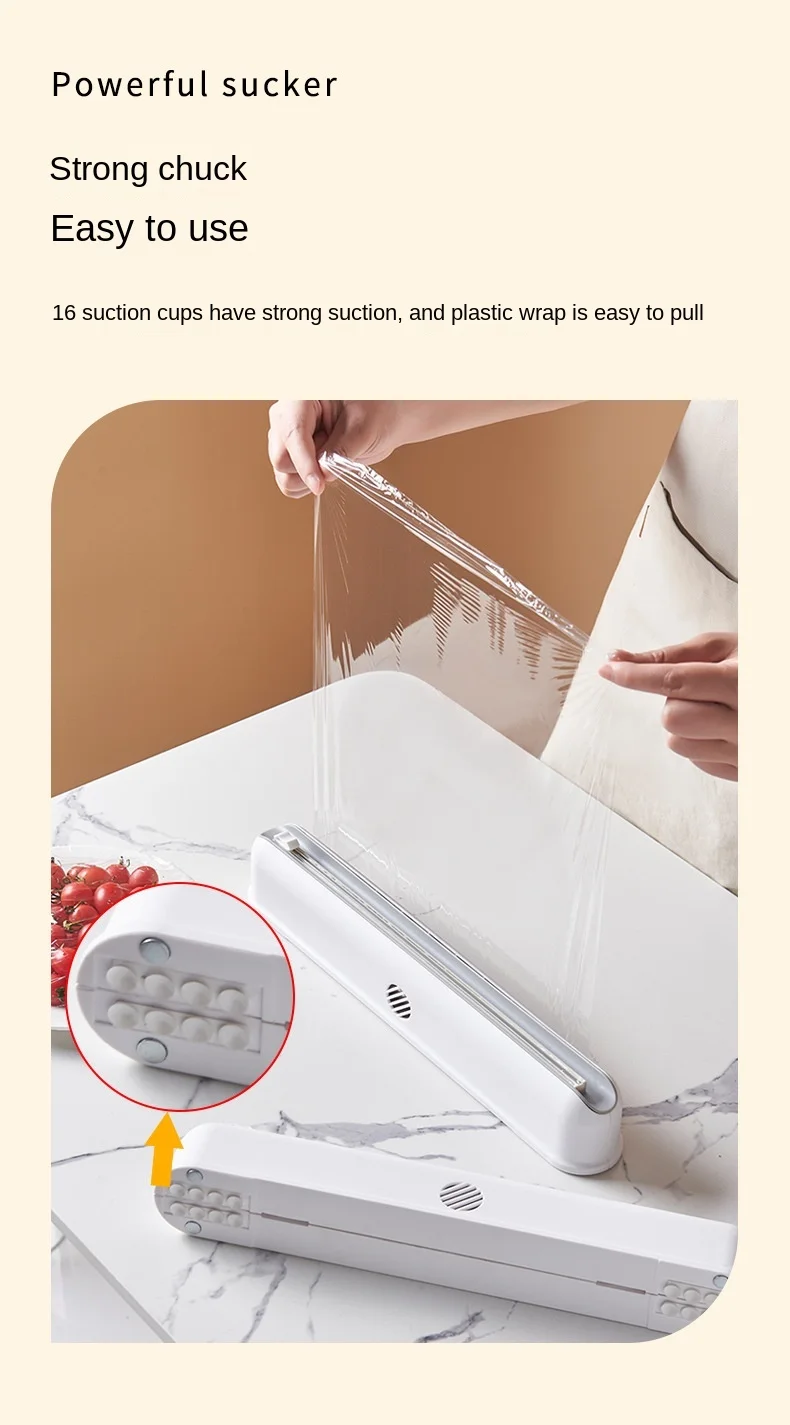 2024 Cling Film Cutter - Sustainable & Versatile Kitchen Tool