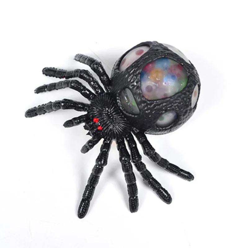 Squishy Spider Grape Vent Ball Toys Glitter Foam Colored Spider Grape ...