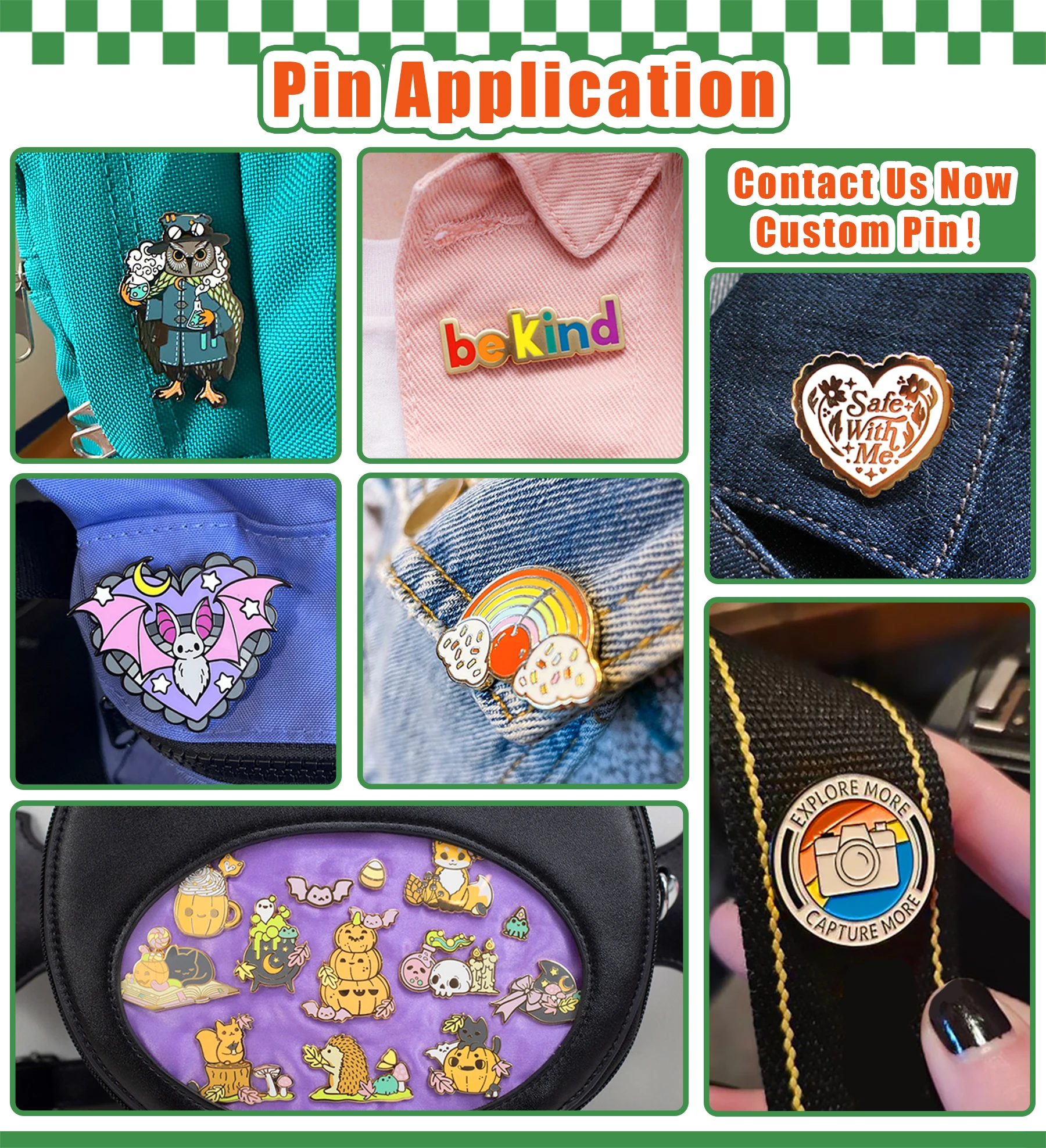 The New Hot Colourful Pins Badge Wholesale Custom Cartoon Kawaii Cute ...