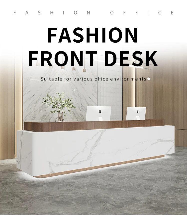Front Desk Reception Salon Reception Desks Executive Office Furniture ...