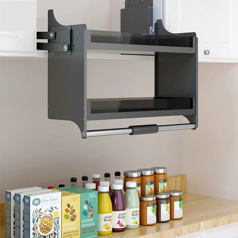 Kitchen Pull down Elevator Lifting Basket - Fafele Glass