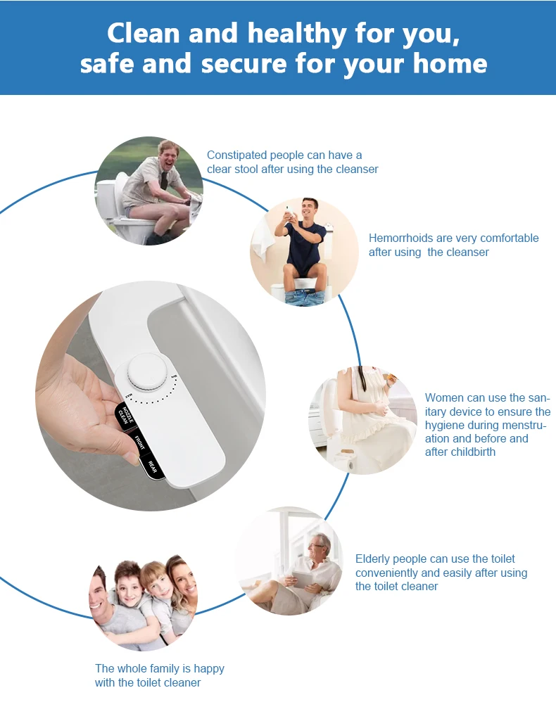 New Design Personal Bidet Attachment Hot Selling Handy Care Bidet ...