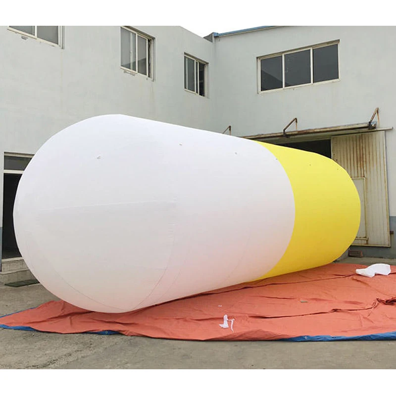 Giant Custom Inflatable Capsule Pill Model Balloon for Advertising