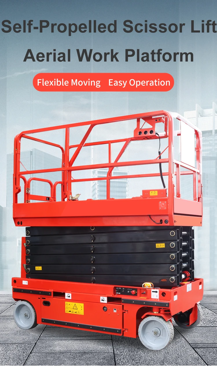 Small Electric Hydraulic Lift Table Mini Home Mobile Scissor Lift ...