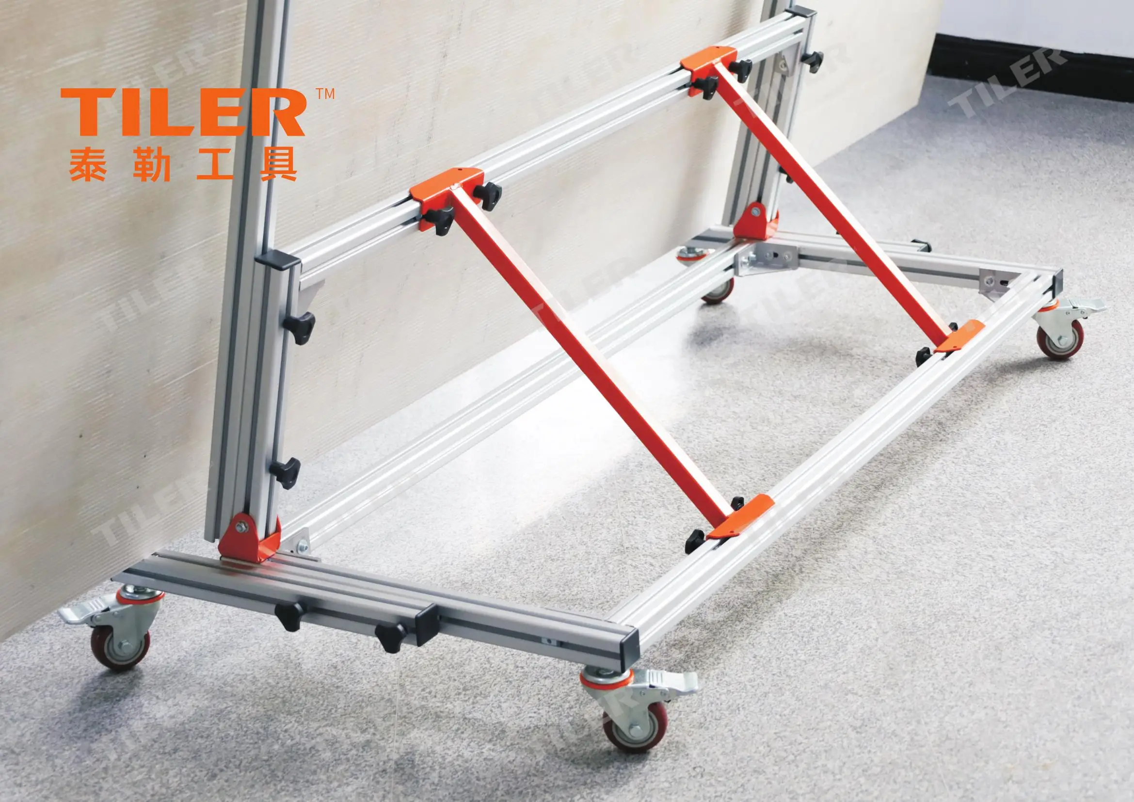 JOHNTOOLS DB-TU-2 Large Format Tile Trolley - Durable & Efficient