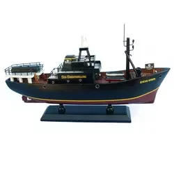Northwestern Wizard Steve Irwin Wooden Crab Fishing Boat Model ...