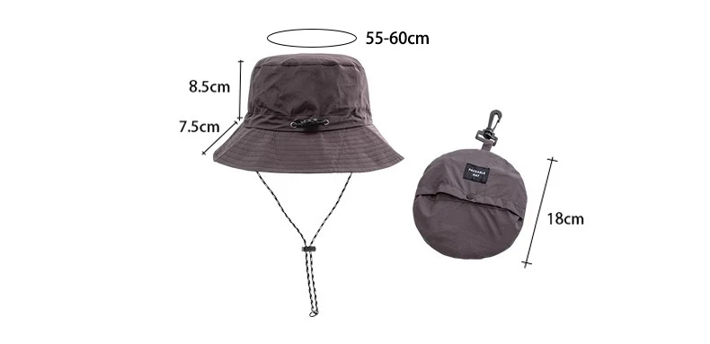 Foldable Pocket Cap - Quick Dry, Waterproof & UV Protection