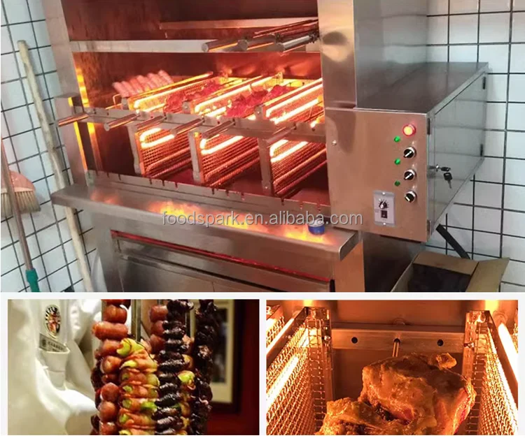 Commercial Charcoal Chicken Rotisserie/ Barbecue Machine/Brazilian ...