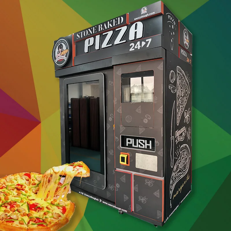 Iplaysmart Pizza Vending Machine Bulk Fresh Fast Food Vending Pizza ...