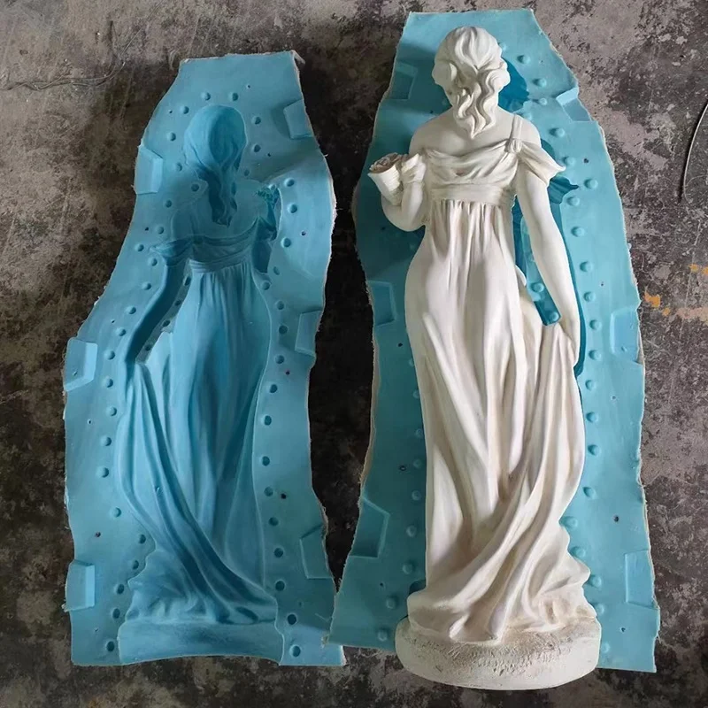 Hot Sale Life Size Garden Statue Molds Outdoor Decoration Cement Statue ...