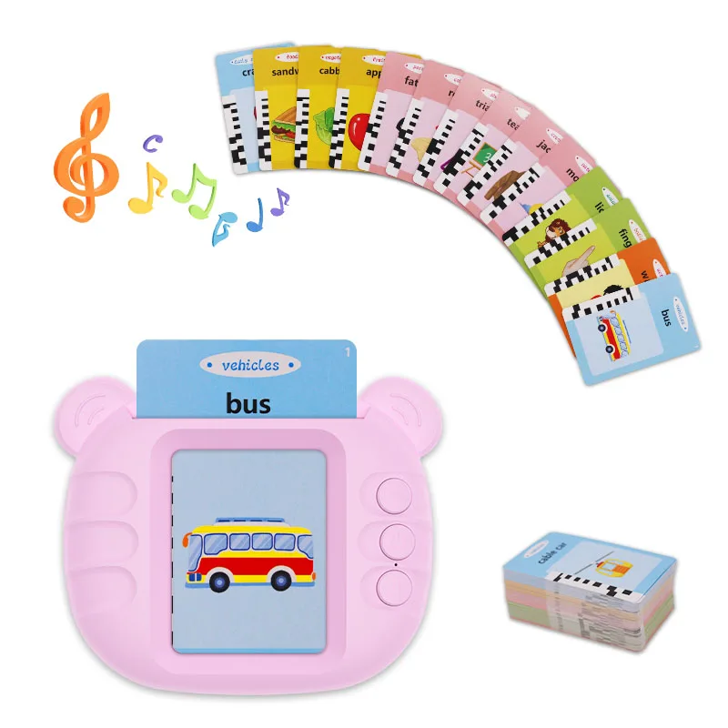 Kid Talking Flash Card Education Learning Machine Talking Flash Cards ...