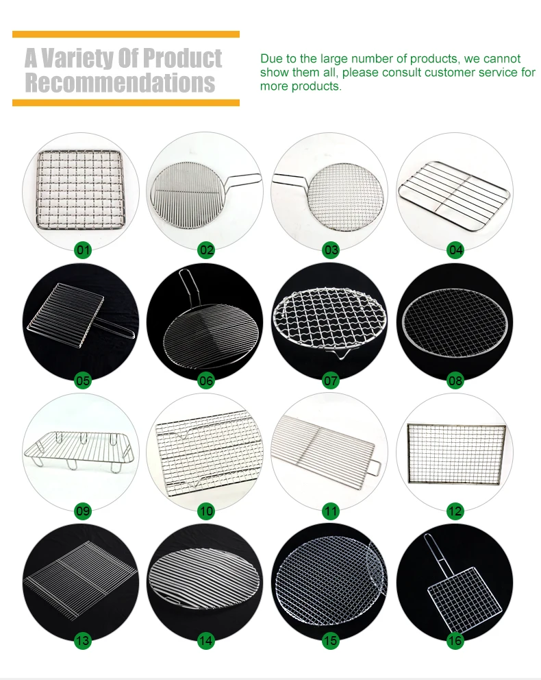 Stainless Steel Bbq Mesh Grill Net Barbecue Basket Mesh Grid Grill Net Barbecue Wire Mesh - Buy ...